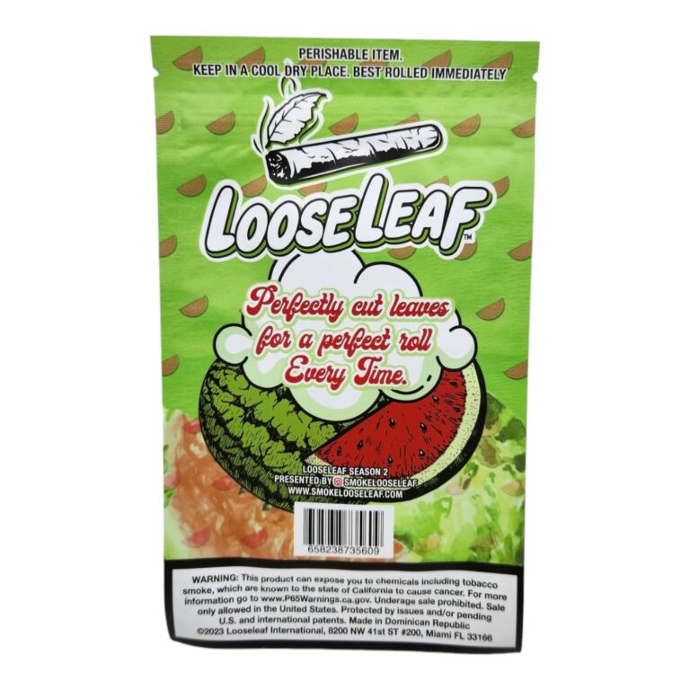 LOOSE LEAF WRAP 5PK WATERMELON DREAM - Nona Online Smoke Shop